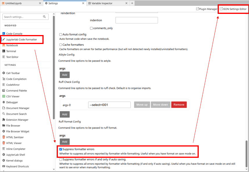 Jupyter Labの必須拡張機能