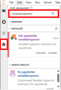 Jupyter Labの必須拡張機能